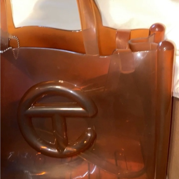 Telfar | Bags | Telfar Transparent Brown Tote Bag | Poshmark